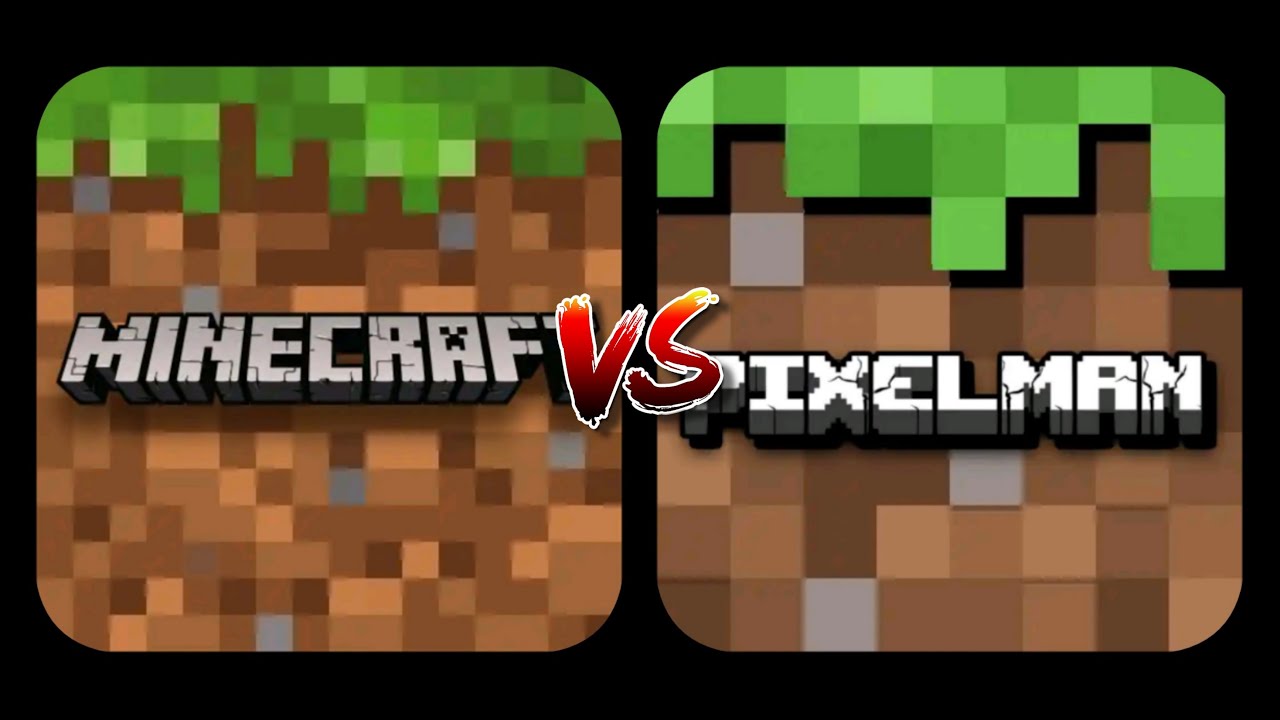 Minecraft VS PixelMan - YouTube