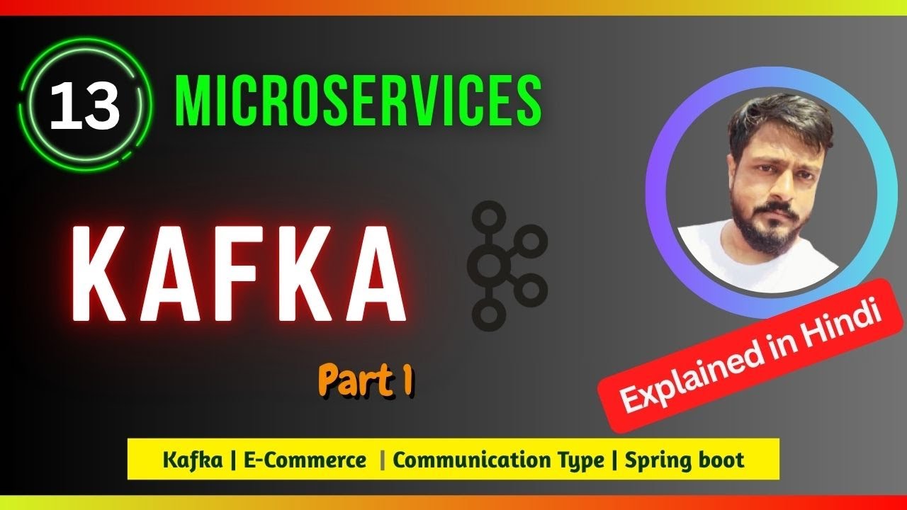 Kafka Tutorial for Microservices Part 1 [ in Hindi ] | Introduction to Apache Kafka in Simple ...