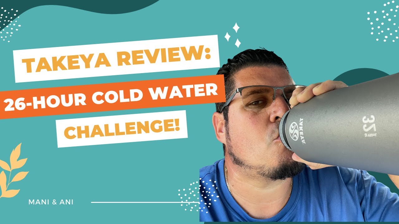 The BEST Water Bottle You Should Own | Takeya Bottle Review | 26-Hour ...