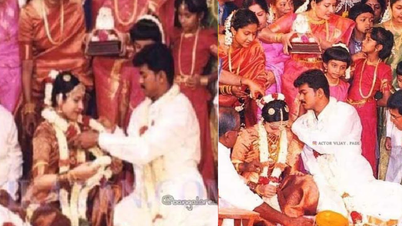 Actor Vijay Marriage Photos