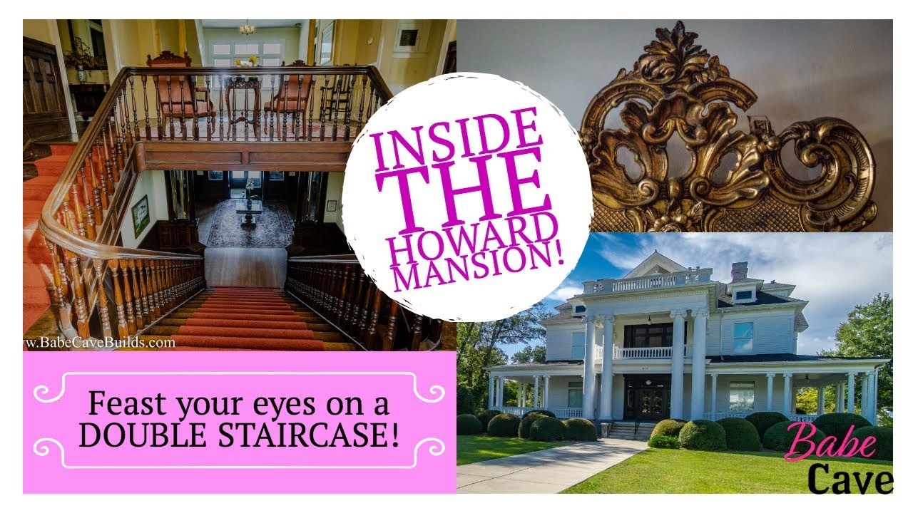 EXPLORE the Historic Howard House + rare DOUBLE staircase! - YouTube
