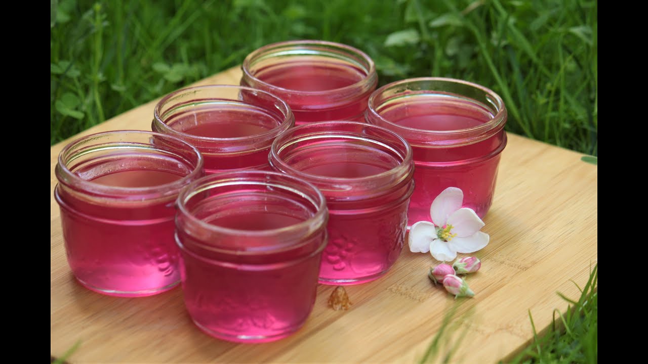 Recette de sirop de violette fait maison - YouTube