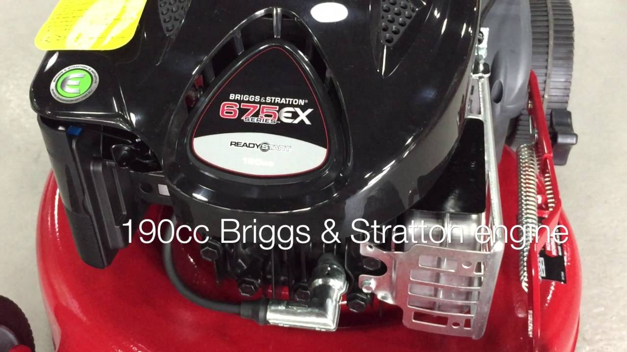 Rover 861M107 Self Propelled Lawnmower - YouTube