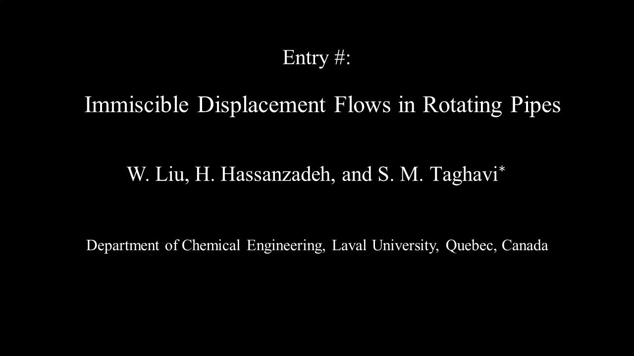V-2653620: Immiscible Displacement Flows in Rotating Pipes - YouTube