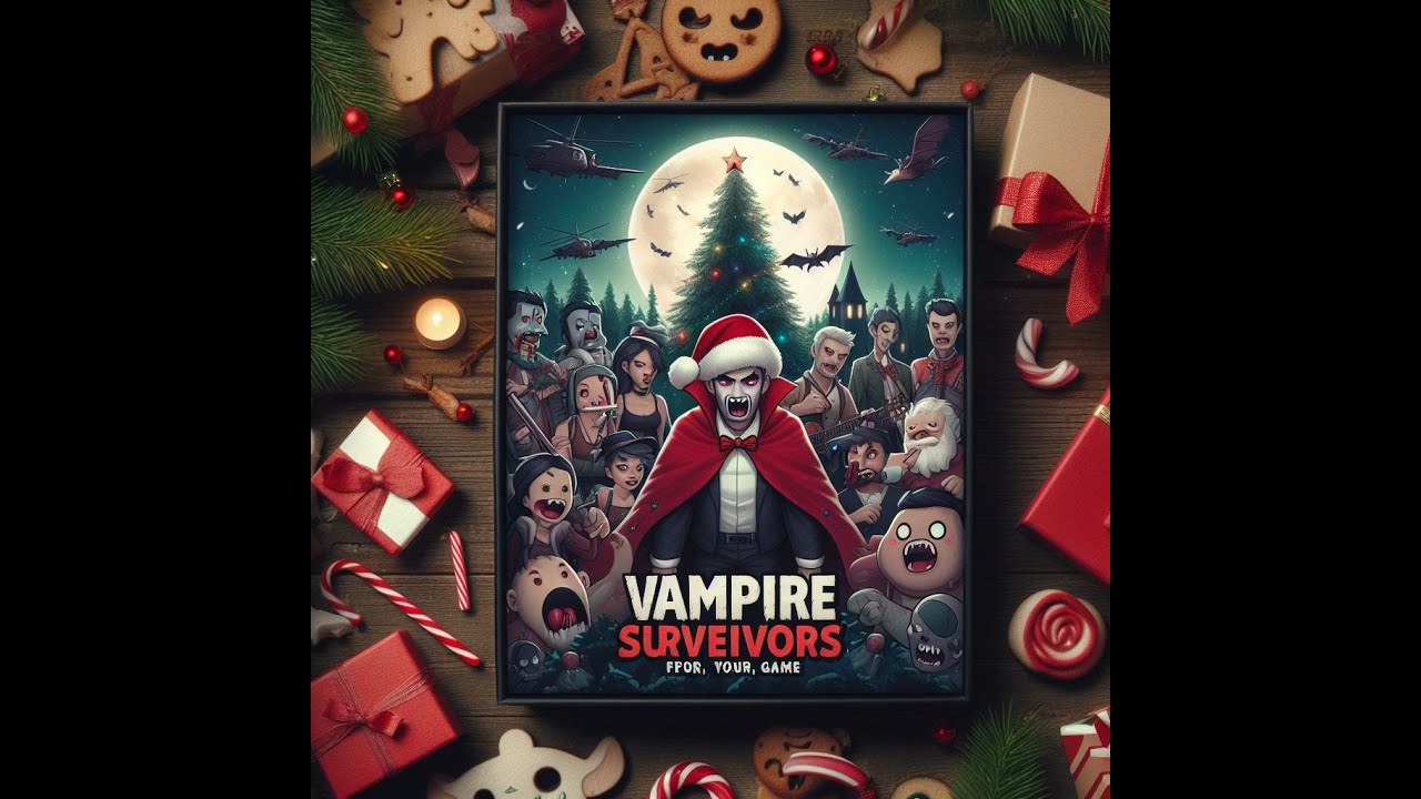 Vampire Survivors Christmas Special: Most Fun Weapon watch the end ...