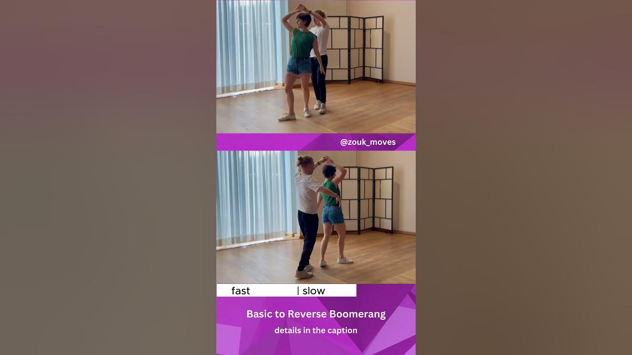 Reverse Boomerang from Basic (@zouk_moves - Brazilian Zouk Moves Glossary) - YouTube