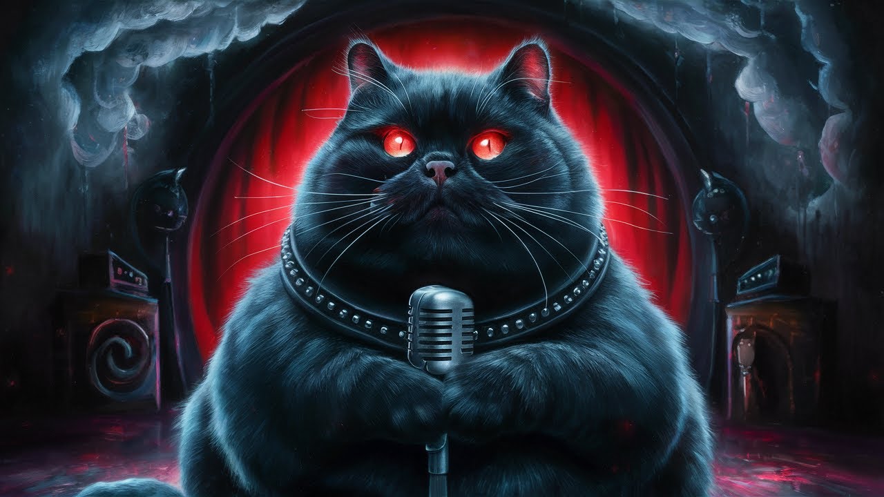 A.I. of the Day #17 - Meowtallica, Heavy Metal Cat Band - YouTube