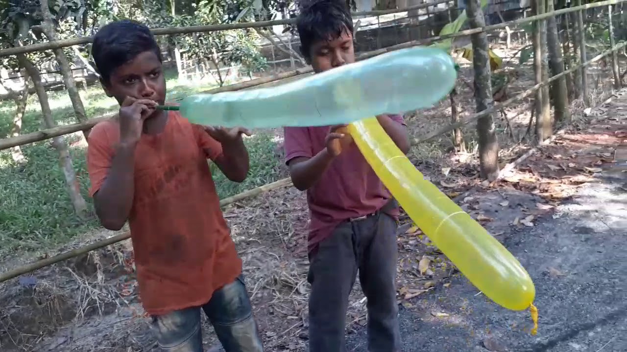 Rocket balloon blow to pop | Ballon popping Video (PART-11) - YouTube