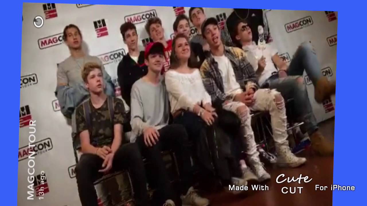 cool videos of young magcon members and new introduction - YouTube