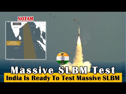 India is ready to test massive SLBM missile | Submarine Launched ...