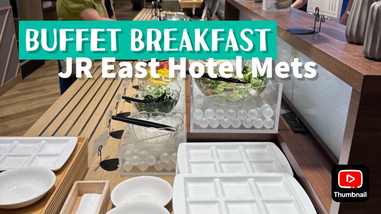 Buffet Breakfast @ JR East Hotel Mets Akihabara - YouTube