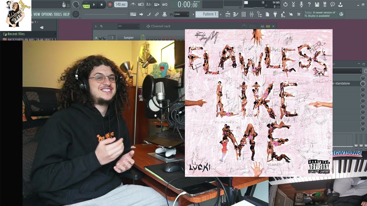 How To Make A Lucki "Flawlesss Like Me" Type Beat - YouTube