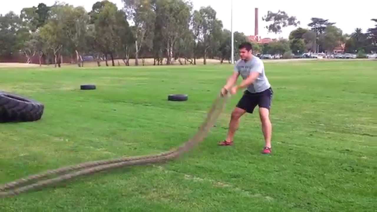 Rope Double Slam - YouTube