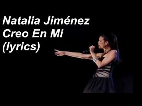 Natalia jimenez creo en mi - YouTube