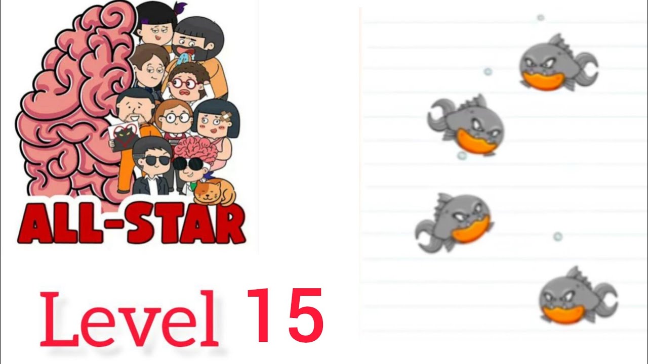 Brain Test All Star Level 15 - YouTube