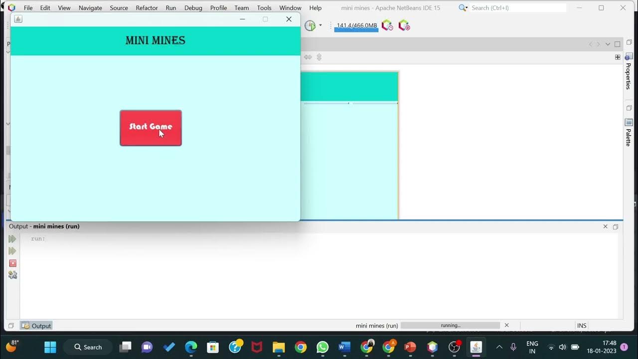 Mini Mines Java Project | Netbeans | Java Swing (Jframe) - YouTube