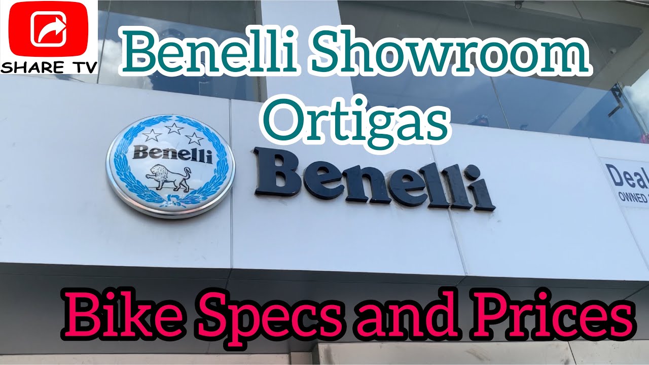 Benelli Showroom at Ortigas PH Bikes Prices & Specs @sharetvph - YouTube