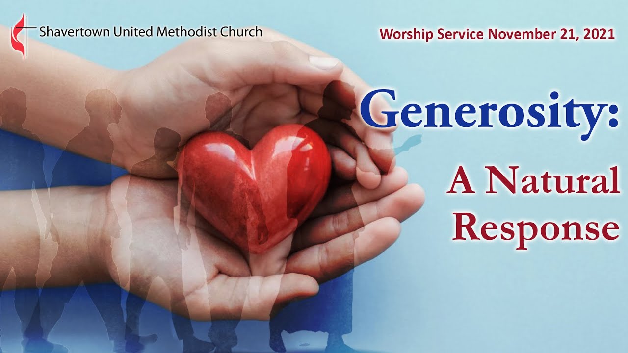 Shavertown United Methodist Church Worship 11/21/2021 - YouTube