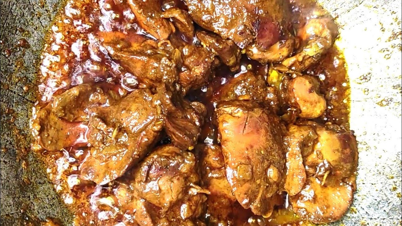 Chicken Kaleja Recipe | Chicken Liver Curry Village Cooking | - YouTube