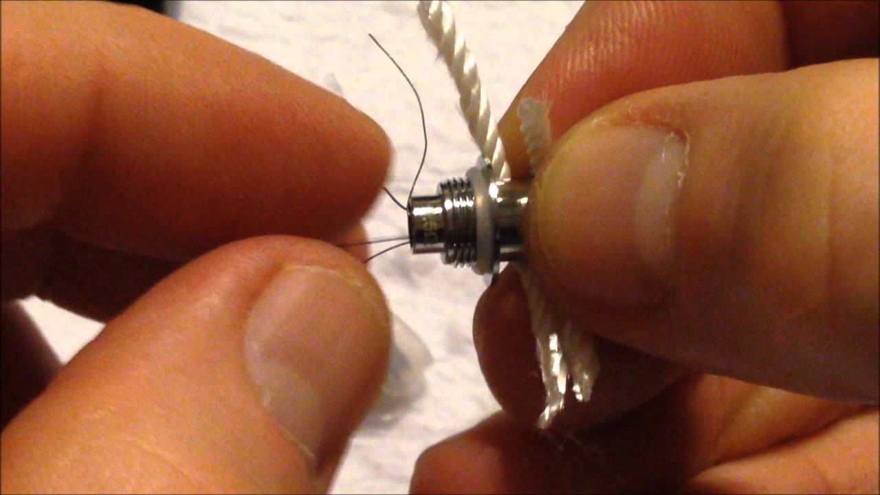 EVOD GLASS ATOMIZER SETUP DUAL COIL - YouTube