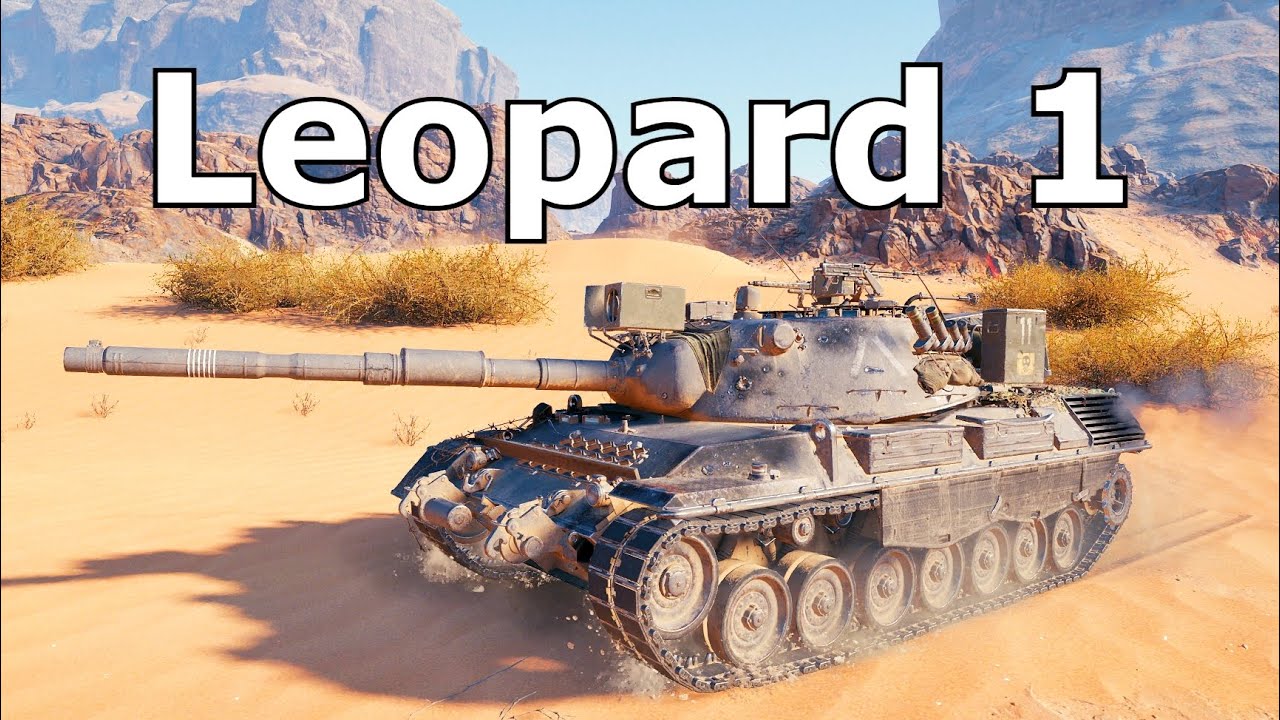 World of Tanks Leopard 1 - 4 Kills 10,9K Damage - YouTube