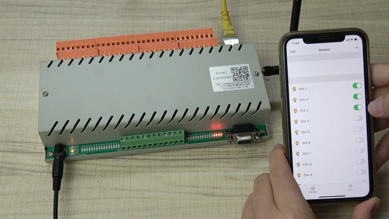 use mobile phone control relay ON/OFF by wifi hotspot without router ...