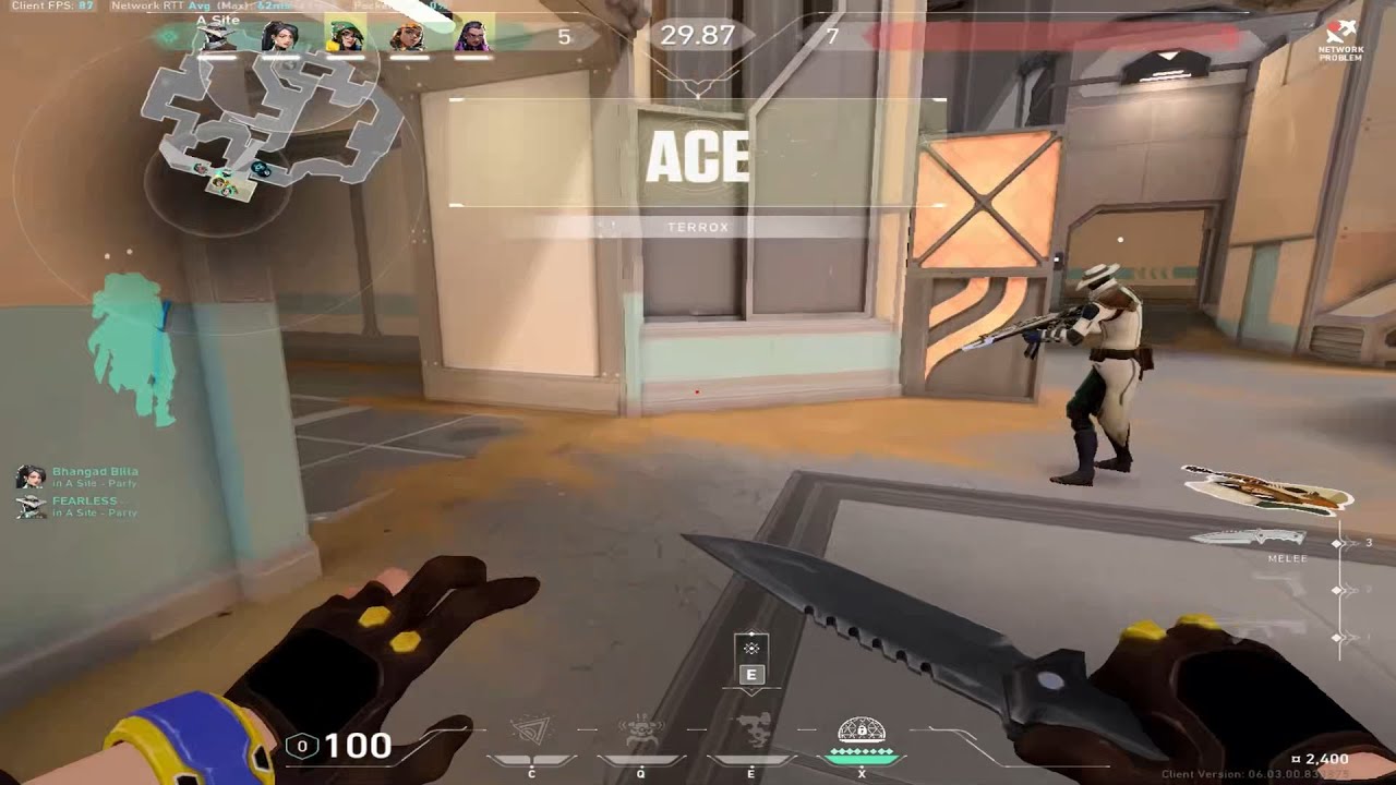 KJ | Ace | Fracture Map | Valorant - YouTube