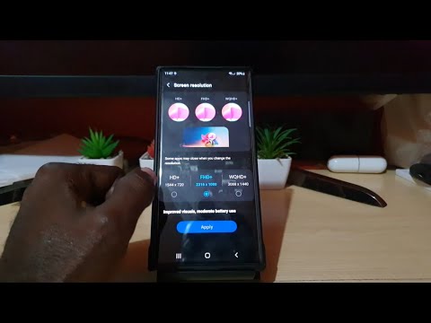 How to Change Screen Resolution Galaxy S22 - YouTube