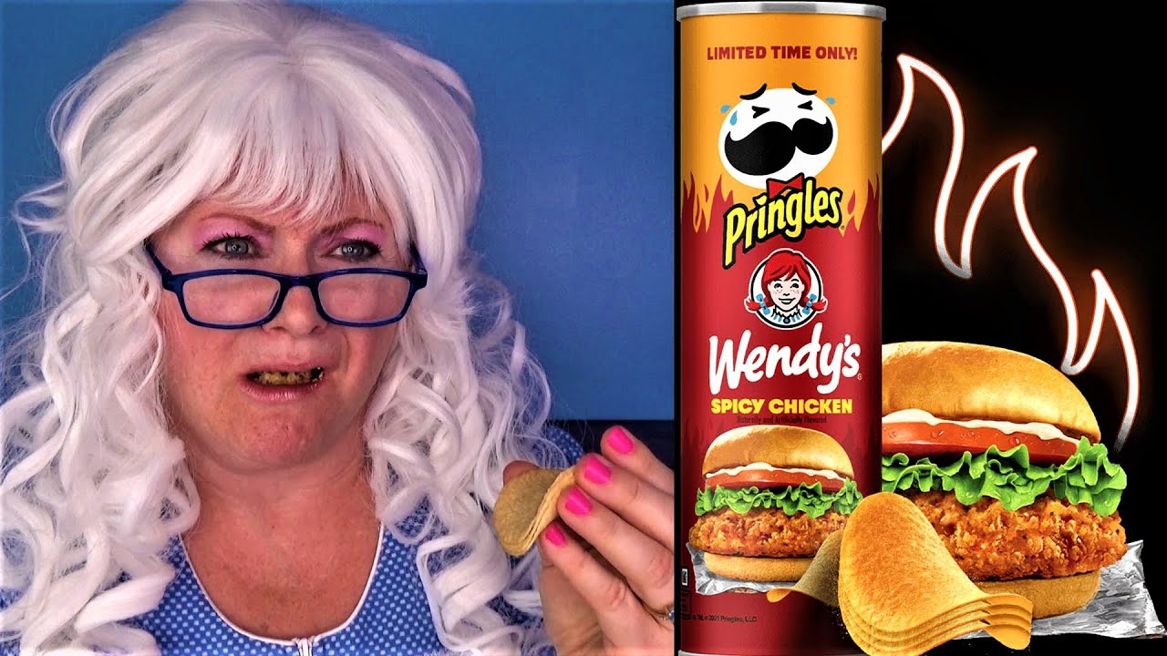 Wendy's Spicy Chicken PRINGLES Pizza Ranch Pineapple Habanero Challenge ...