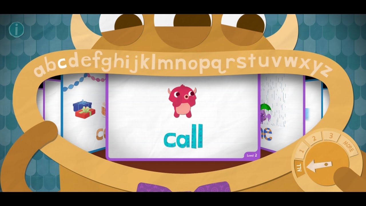 Letter C - CALL | Endless Reader | Sight Words | Originator Games - YouTube