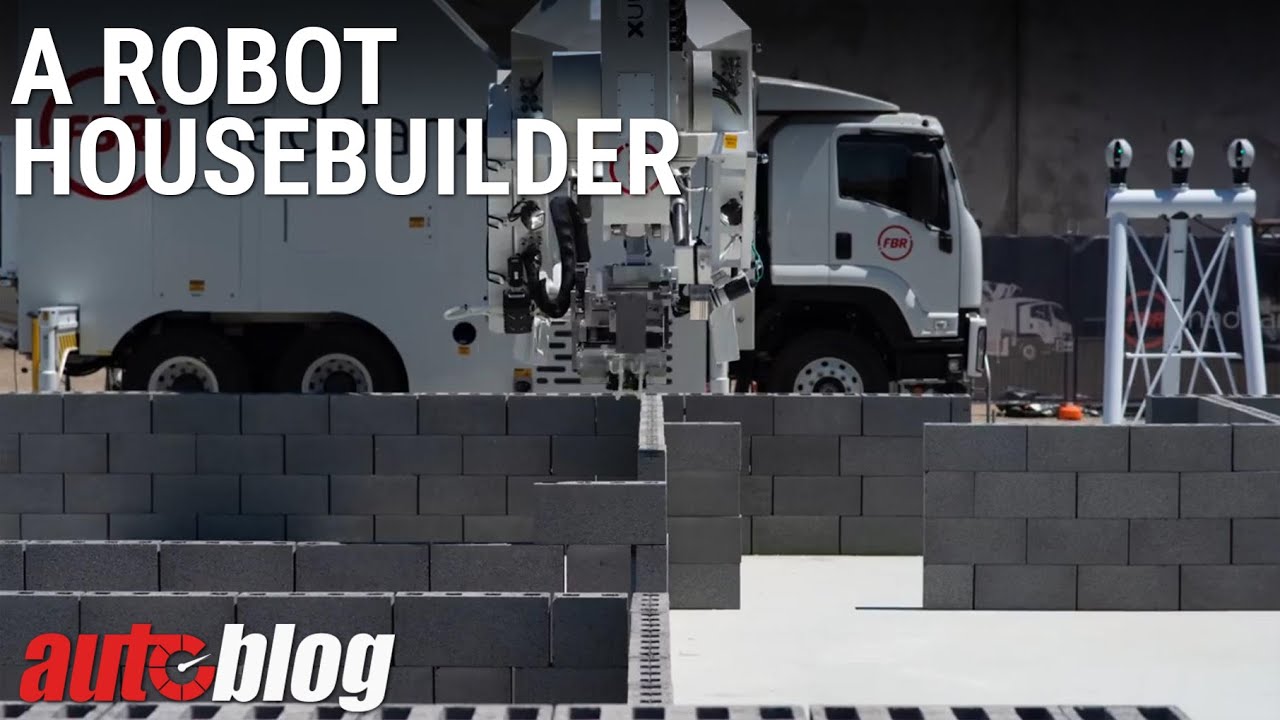 A robot housebuilder - YouTube