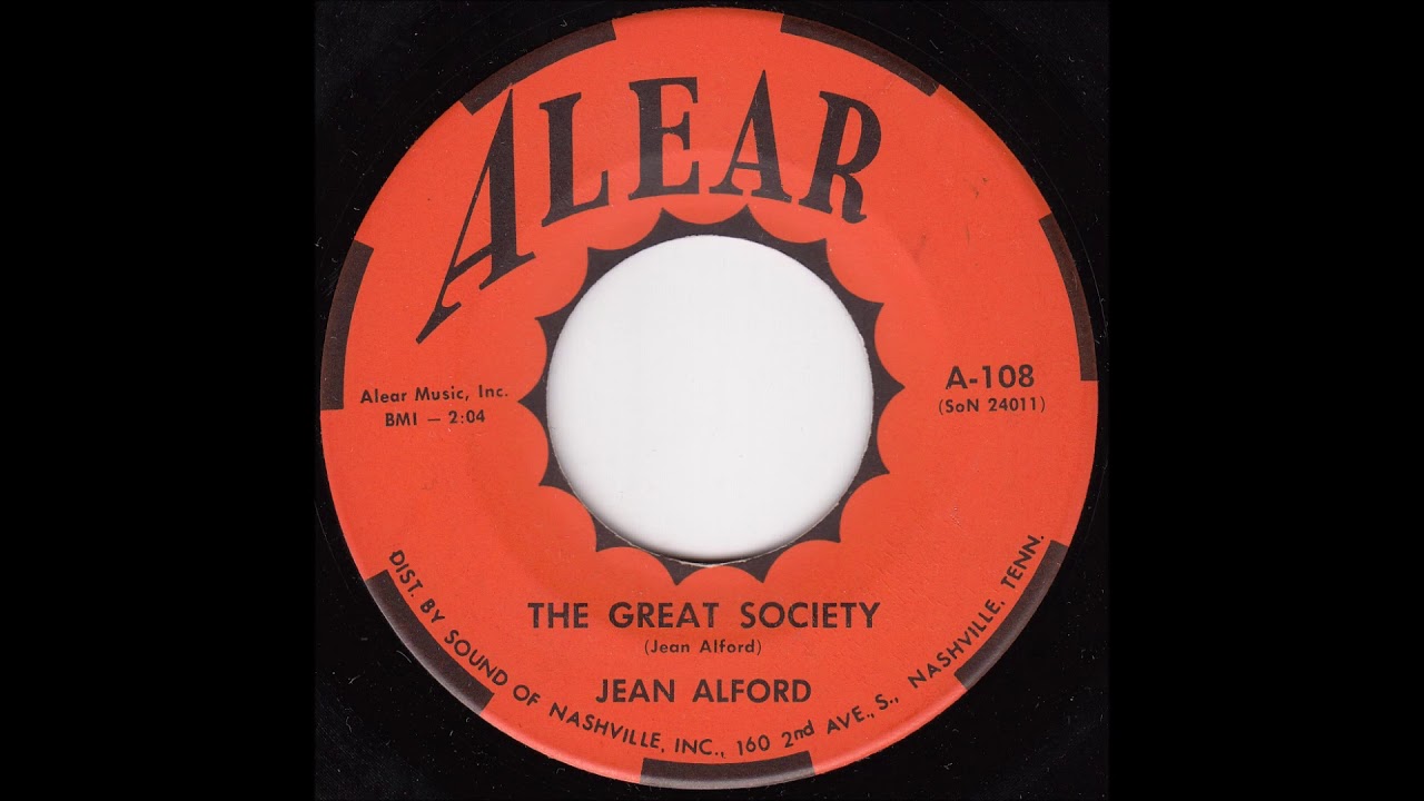 Jean Alford - The Great Society - YouTube