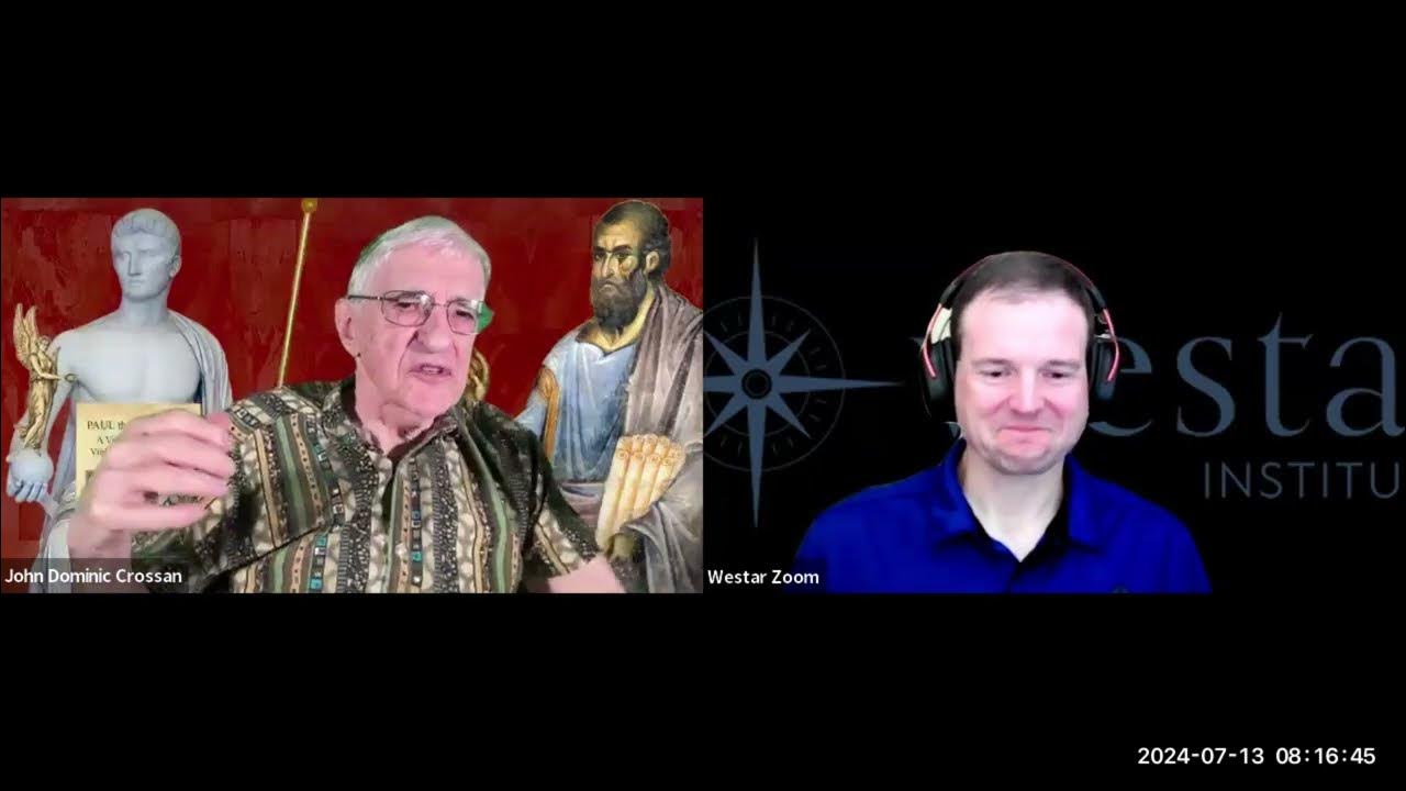 John Dominic Crossan Interview Part 2- Paul the Pharisee - YouTube