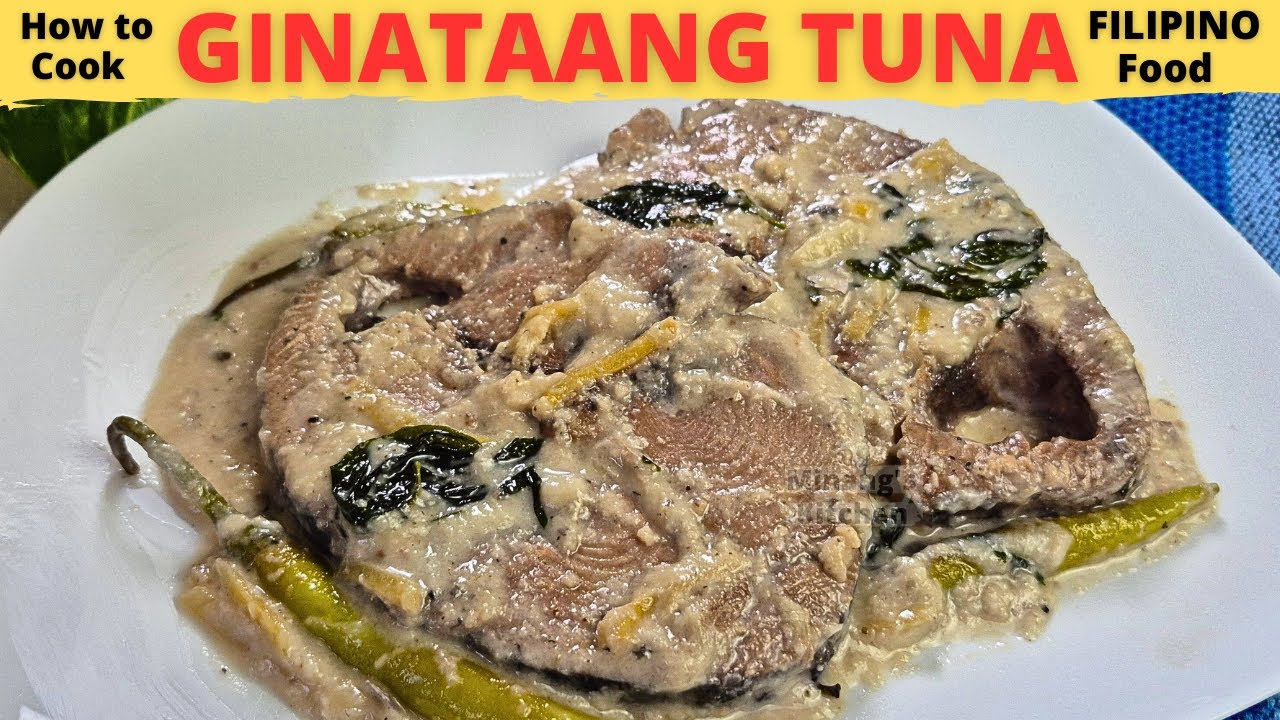 GINATAANG TUNA | Ginataang TUNA Recipe | Filipino Food | EASY Recipe ...