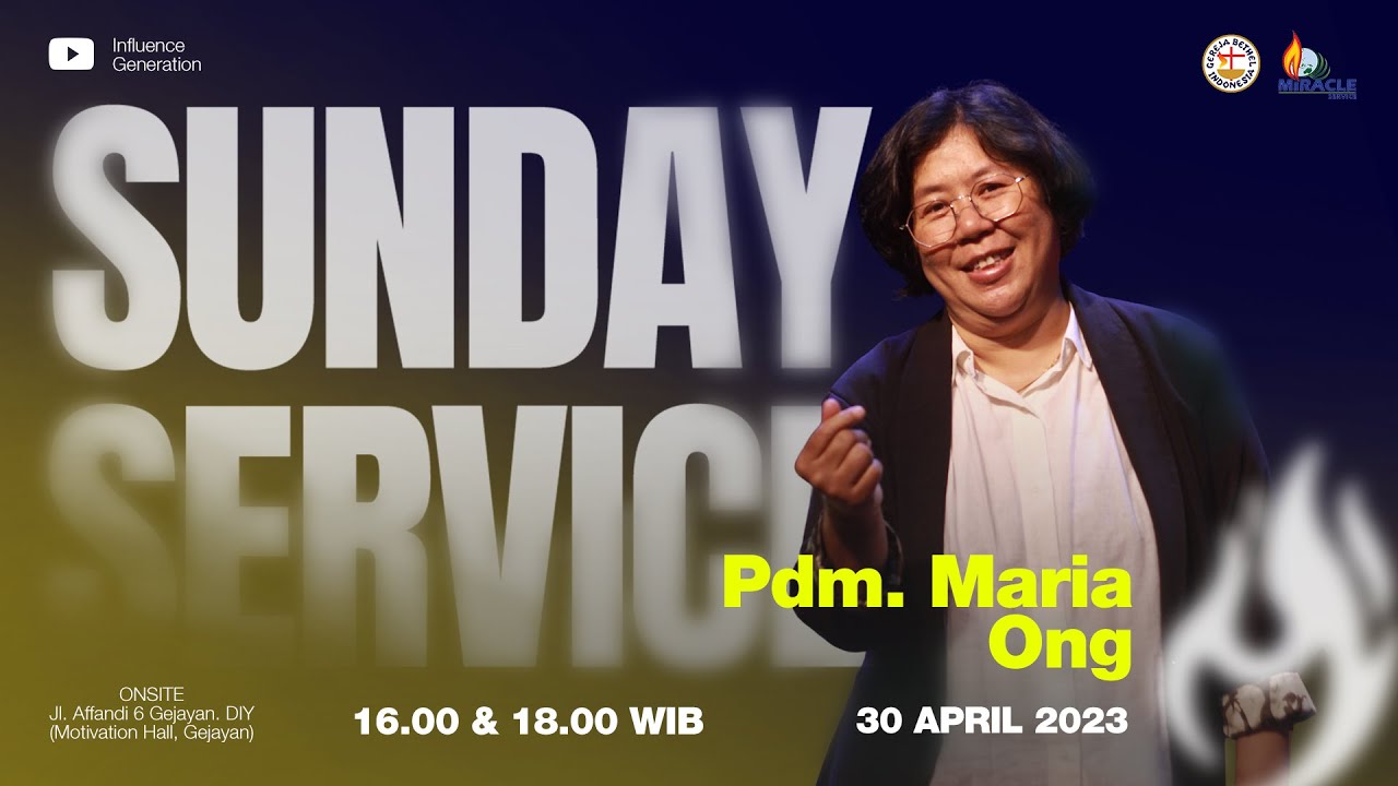 Live Online Service | 02 JULI 2023 | 16 .00 | Pdm. Maria Ong - YouTube