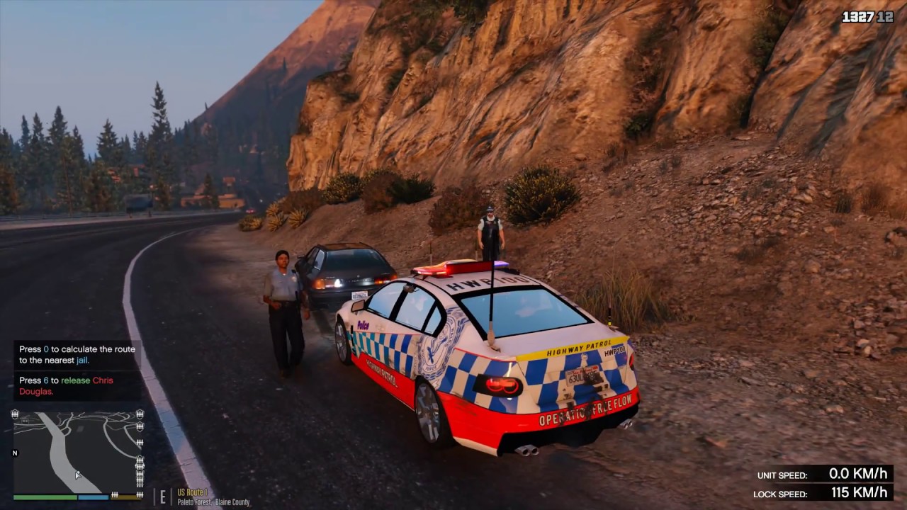 GTA 5 - LSPDFR Australia - NSWPF Highway Patrol - Great Ocean Highway ...