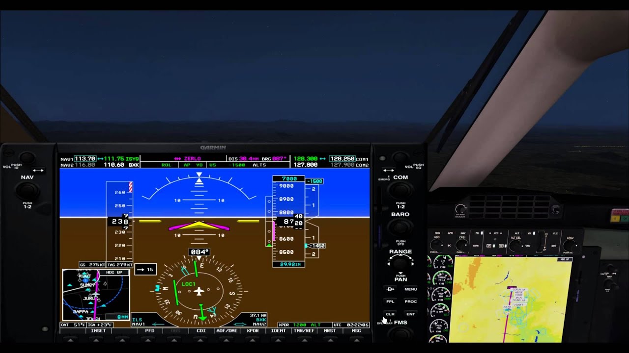 FSX | Flight1 B200 Super King Air | First flight - YouTube