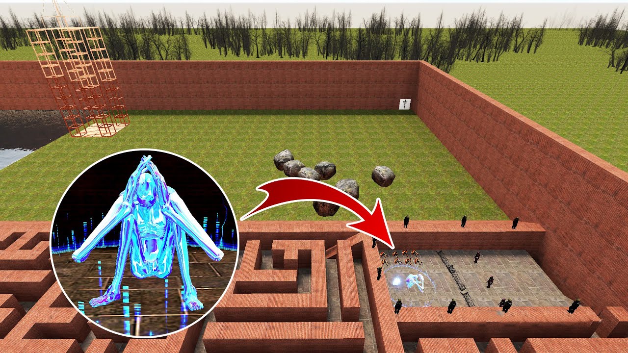 SCP-096 IN A CELL WITH ELITE GUARDS — CAN THEY HOLD HIM? In Garry's Mod ...