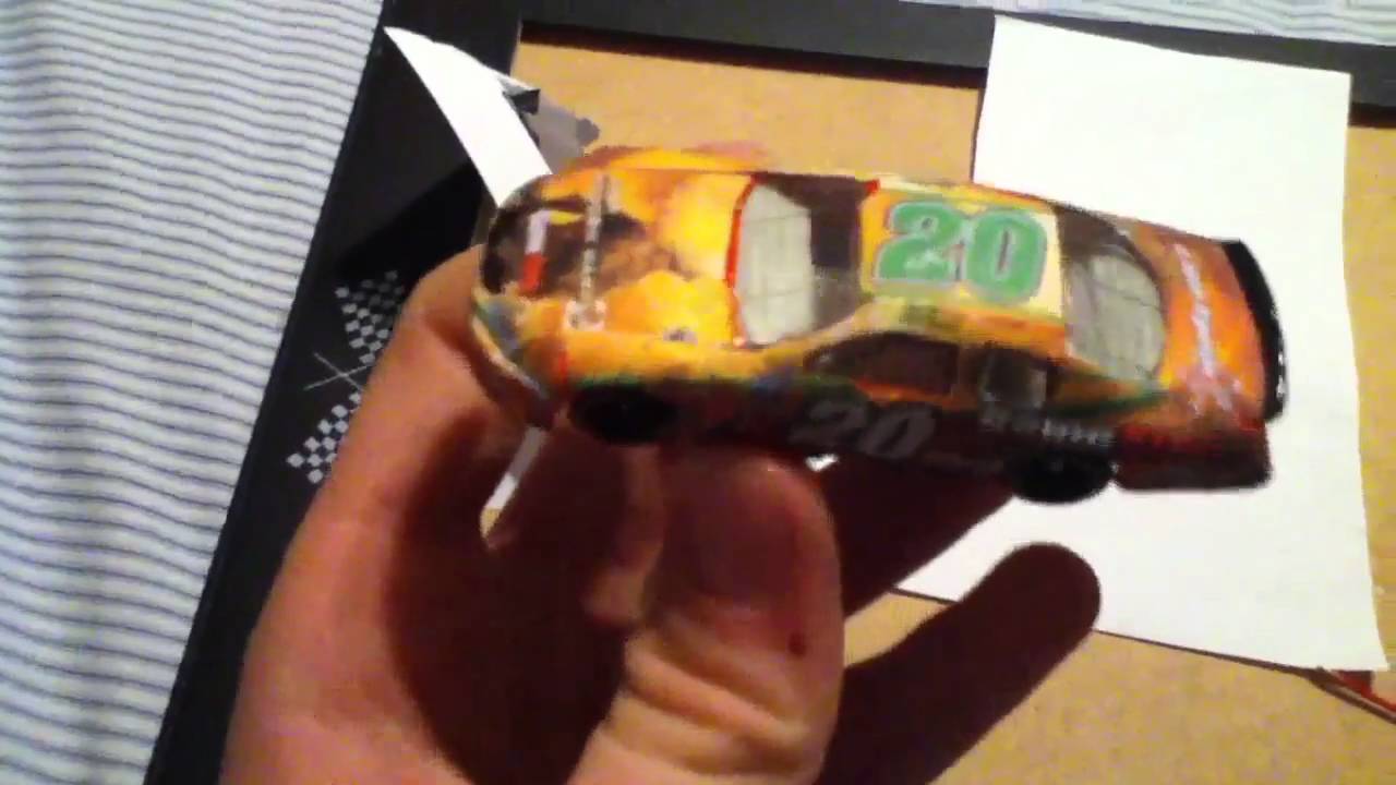 Another New Custom NASCAR Paper Diecast - YouTube