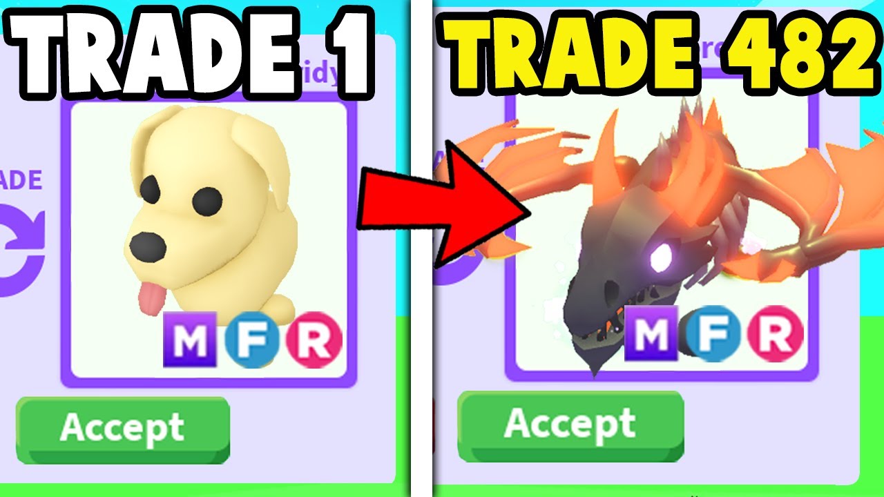 Trading for all 482 MEGA PETS in Adopt Me.. - YouTube