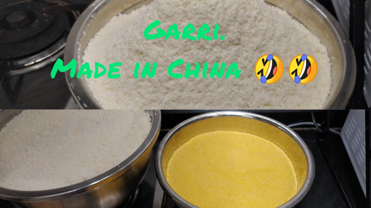 How To Make Garri. - YouTube