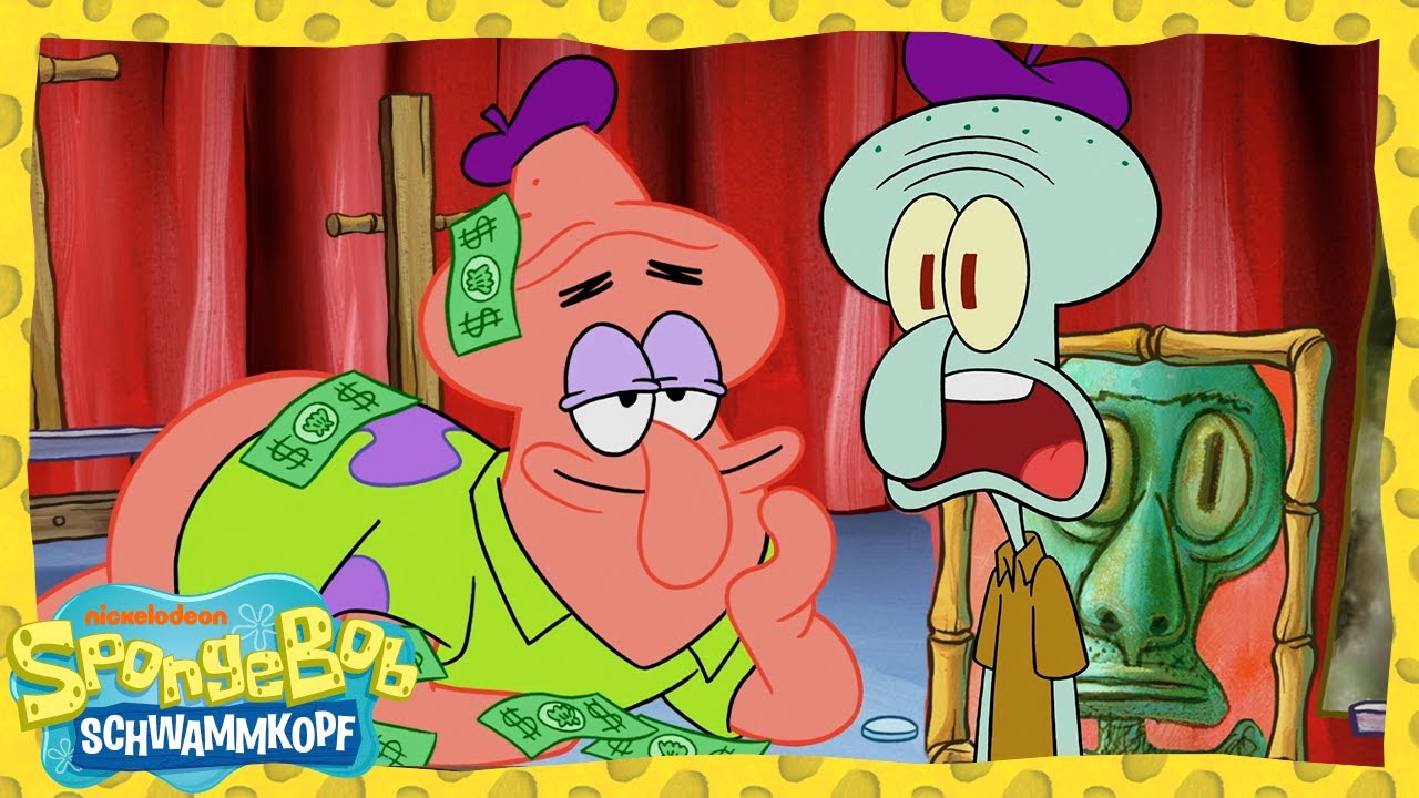 SpongeBob | Thaddäus und Patrick werden Mitbewohner | SpongeBob Schwammkopf - YouTube