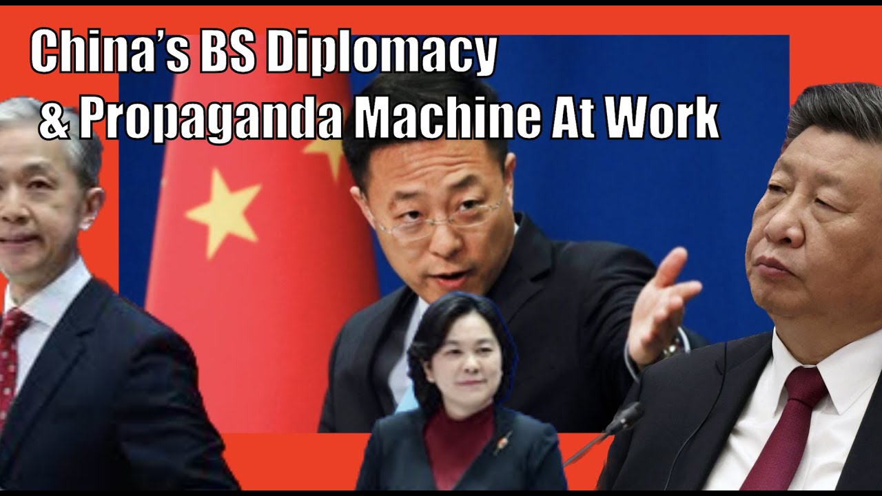 China’s BS Diplomacy & Propaganda Machine At Work - YouTube