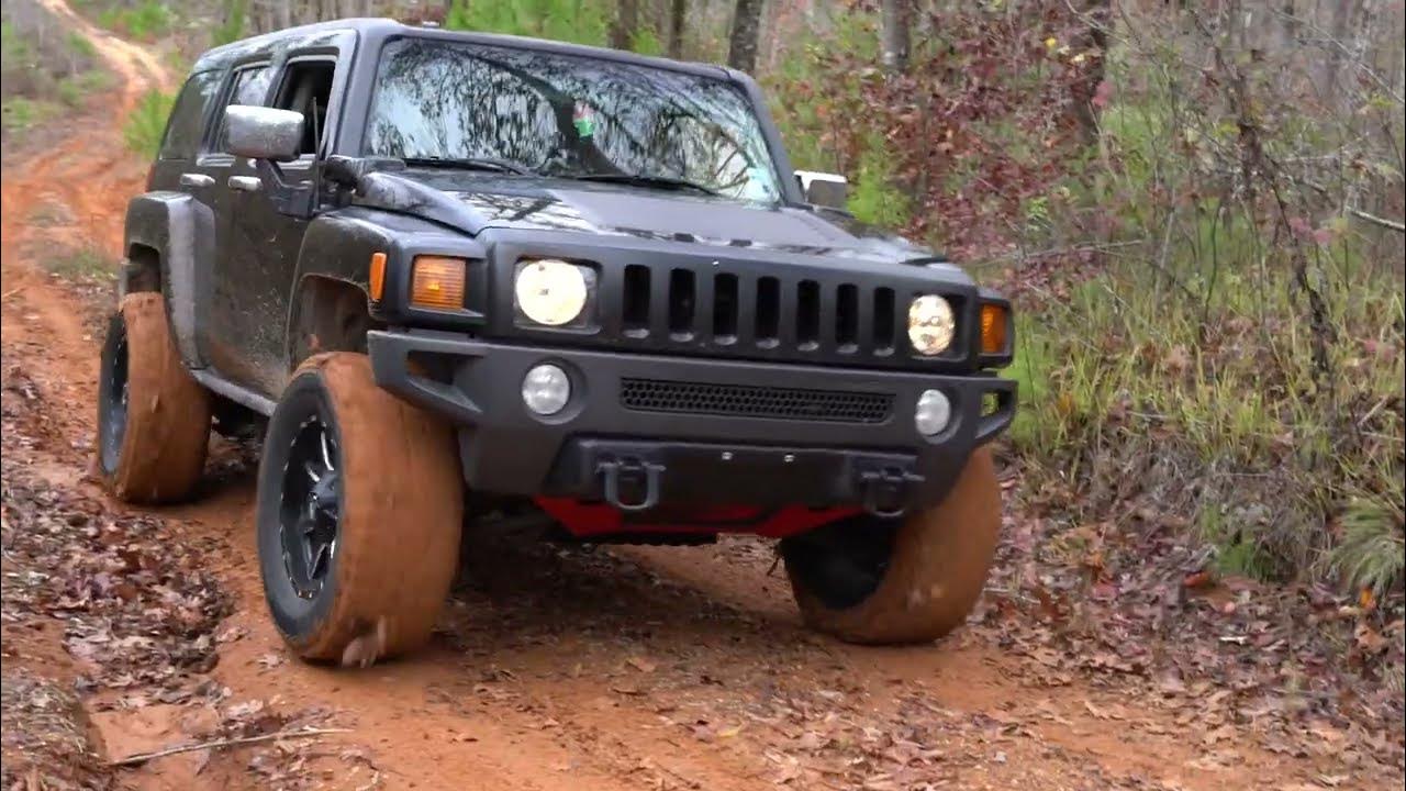 Hummer H3 Off-Road Test with Rumble Exhaust. - YouTube