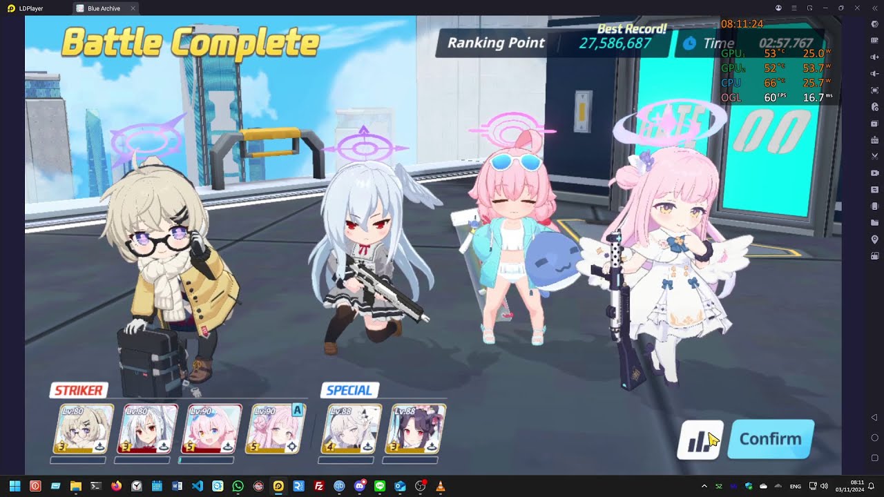 Blue Archive - Hod INS Revised Clear - YouTube
