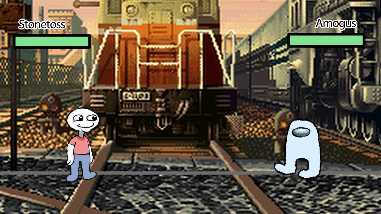 AMOGUS in Pill Fighter Trailer - YouTube