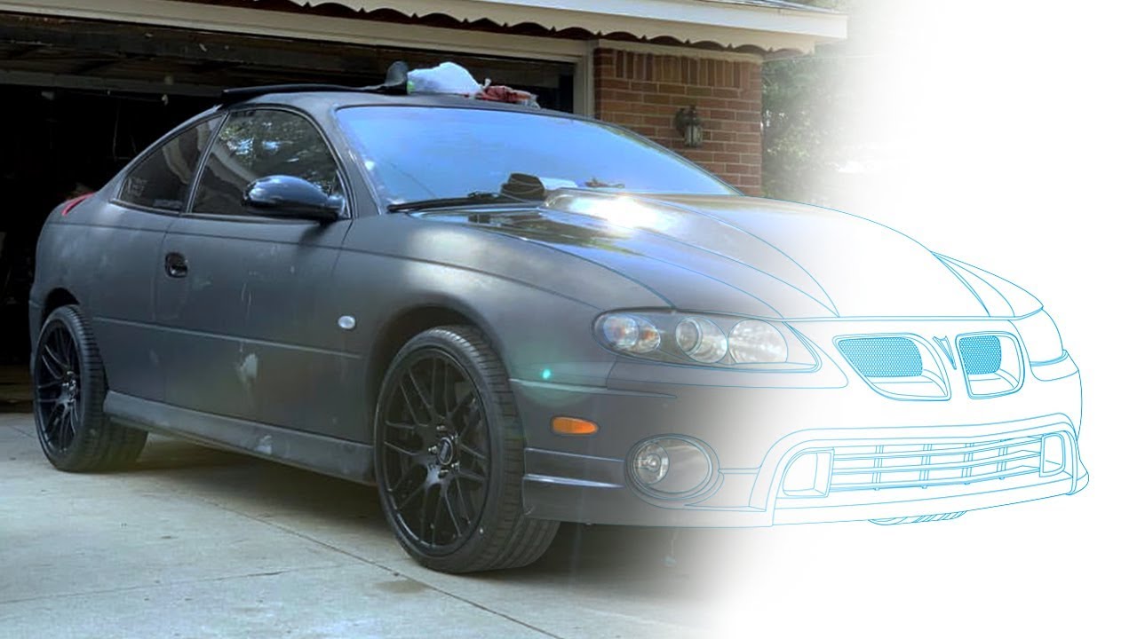 Illustrating/outlining a 5th Gen Pontiac GTO - YouTube