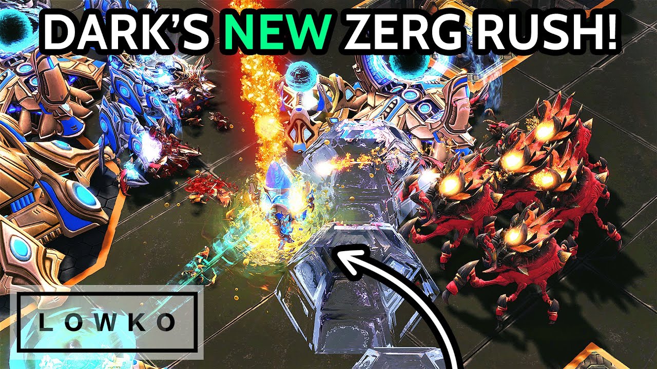Dark's ZERG RUSH Proxy Hatcheries! (Best-of-3) - YouTube