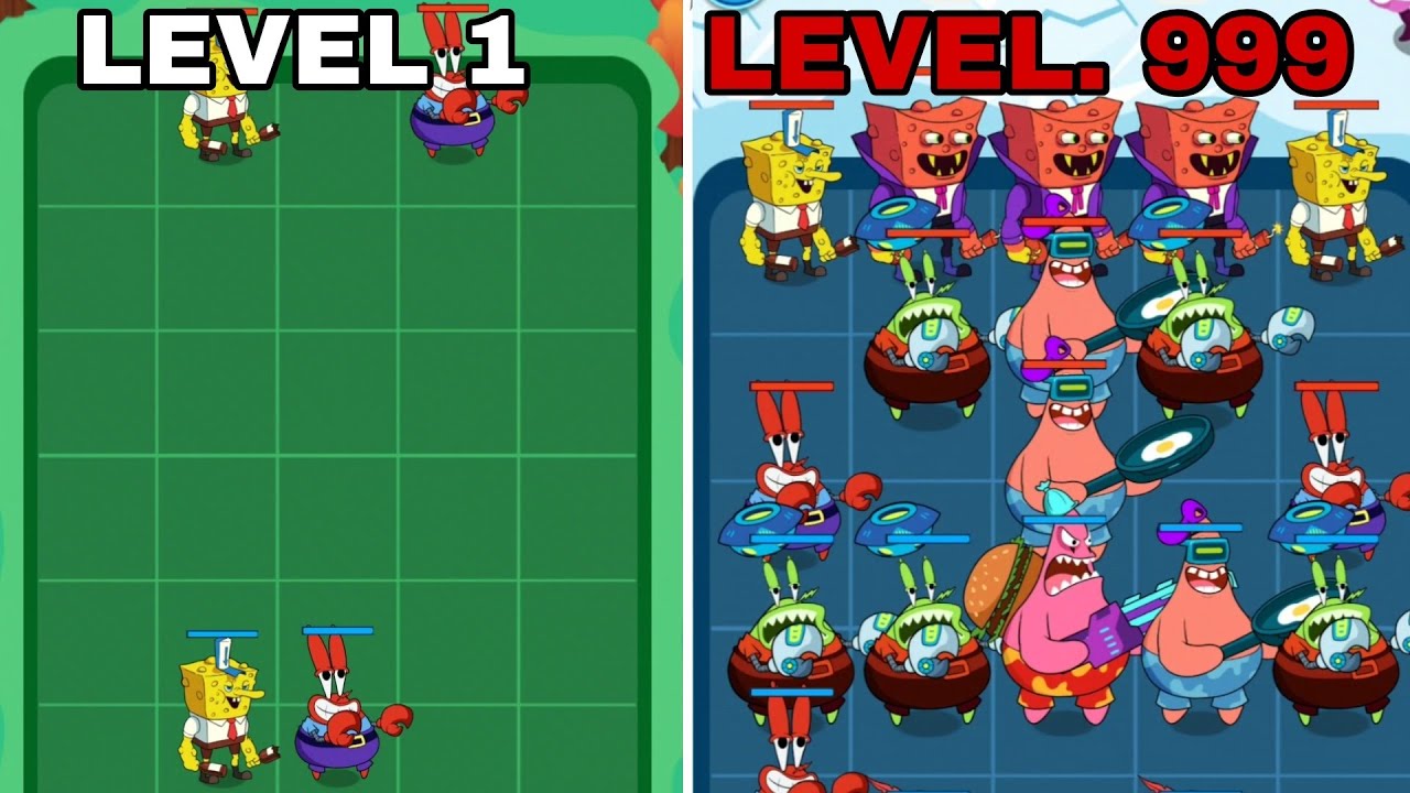 Max Level in Merge Master SpongeBob - YouTube