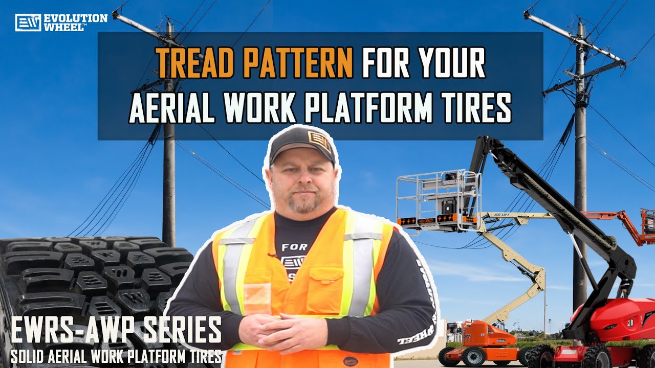Solid Aerial Work Platform - You Need To Consider Tread Pattern For ...